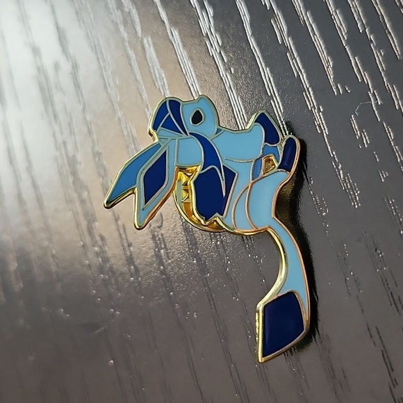 Pokemon | Jewelry | Pokemon Glaceon Enamel Pin | Poshmark